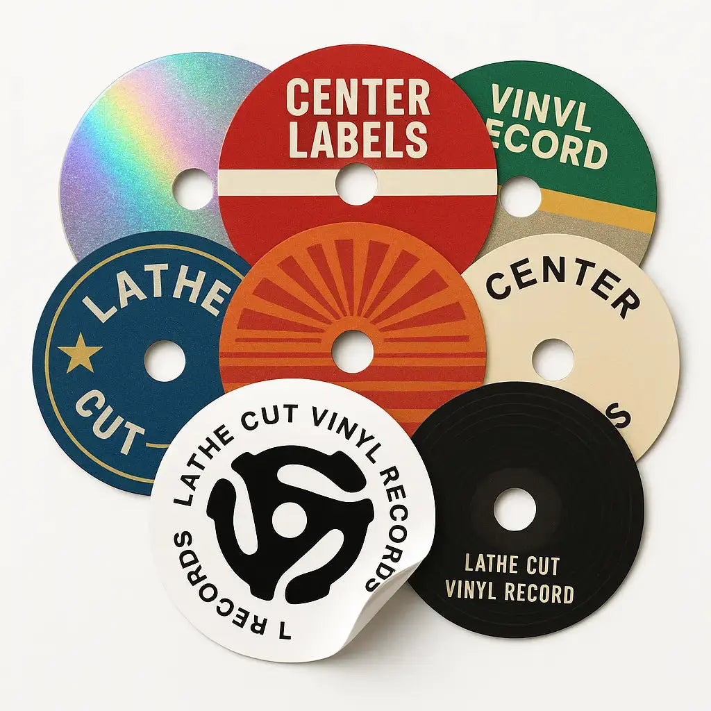 How to Submit Artwork for Lathe Cut Vinyl Records, Stickers