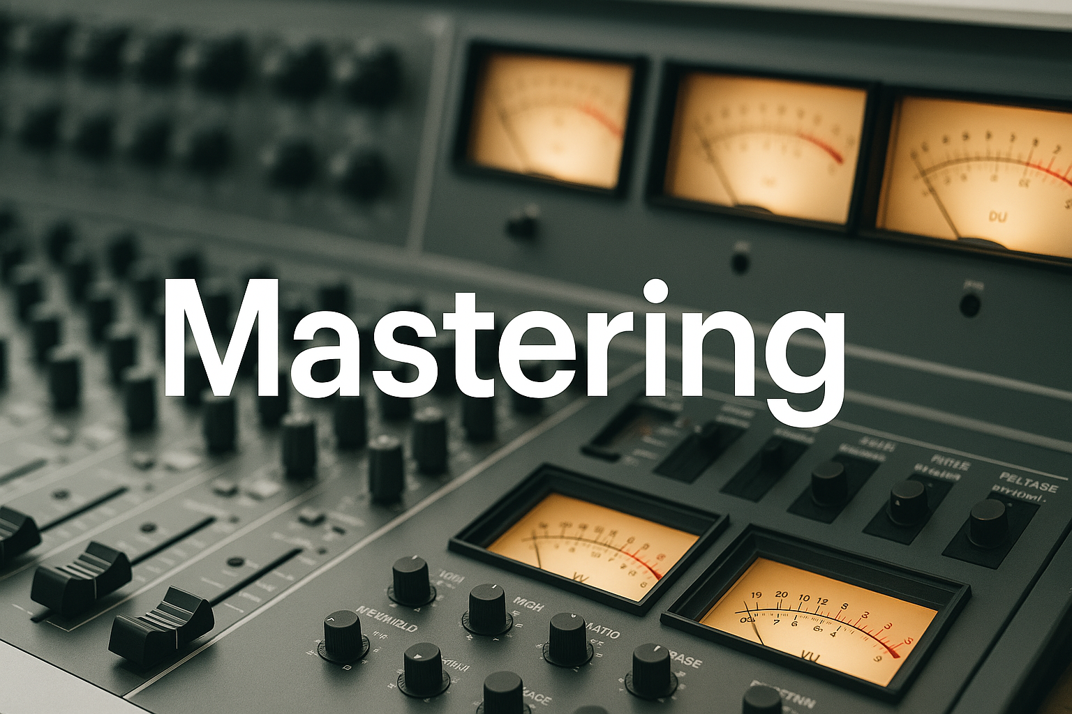 Mastering Services — Vinyl, CD/DDP & Streaming - Lathe Cut Vinyl ...